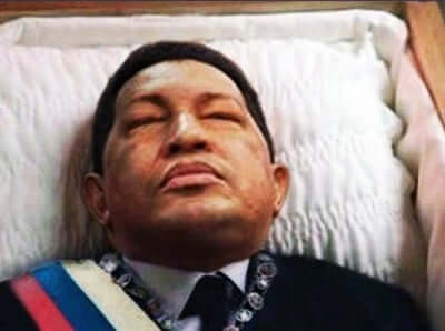 Hugo Chavez: Rotten in life, even more rotten in death